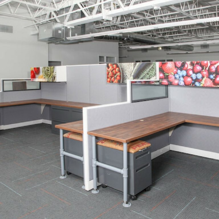 Industrial Office Cubicles Green Clean Designs Workstations Kansas City