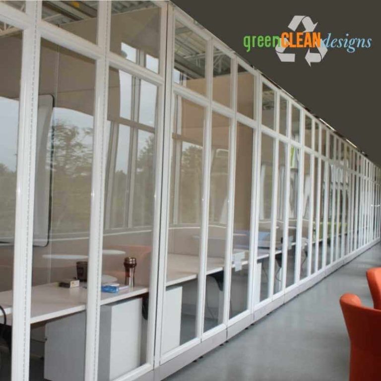 Glass Office Cubicles | Modern Privacy Partitions